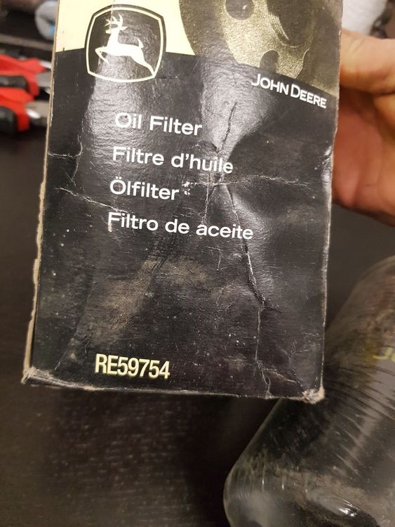Oil Filter John Deere RE59754 | Kaufen auf Ricardo