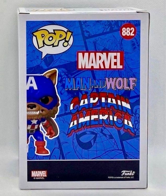 Funko Pop! Marvel, Capwolf #882, SDCC Shared Exclusive | Kaufen auf Ricardo
