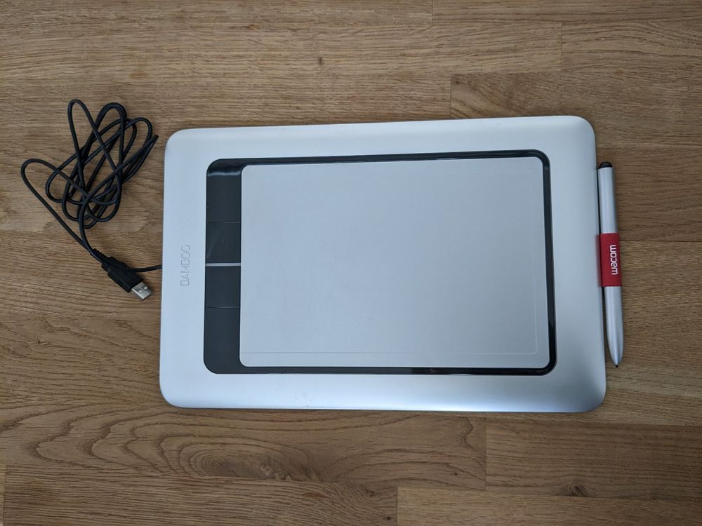 Wacom Bamboo Fun, CTH-661/L, silber (Gebraucht) in Fehraltorf für CHF 5 ...