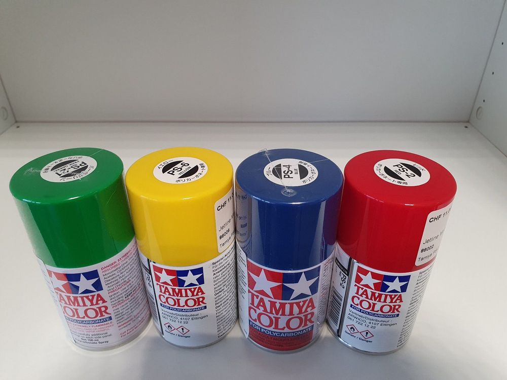 Tamiya Spray PS-21 / PS-6 / PS-4 / PS-2 | Kaufen auf Ricardo