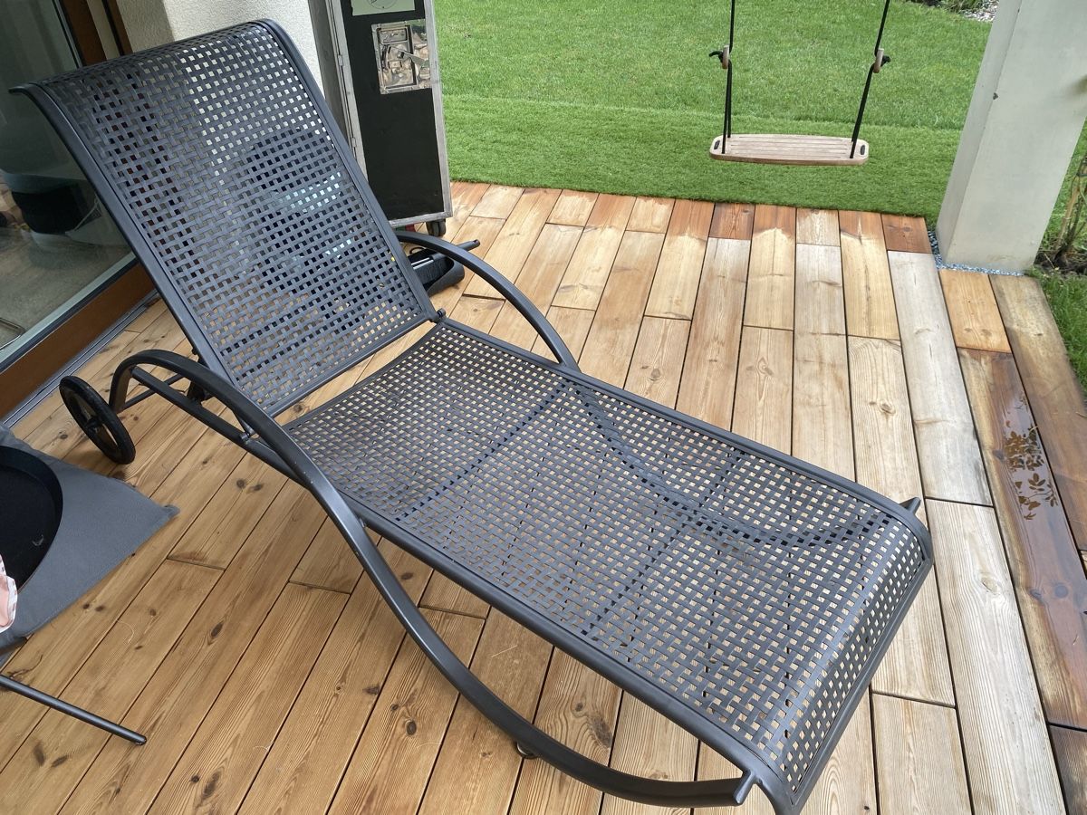 Gepflegte Gartenliege von MBM, ROMEO Marone Antik (Gebraucht) in Aarau ...