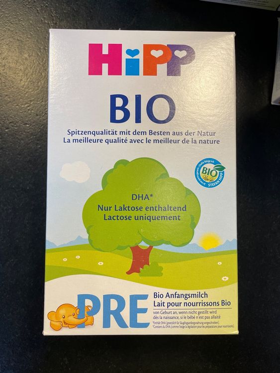 Hipp Bio Pre Milch (Neu und originalverpackt) in Oberwil-Lieli für CHF ...