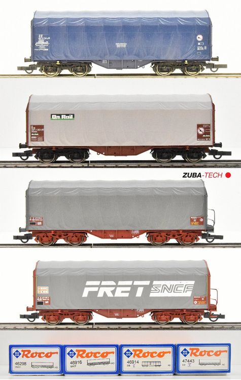 Roco 4x Planenwagen DB/SNCF H0 GS mit OVP (Gebraucht) in St. Gallen für CHF 89 – mit Lieferung ...