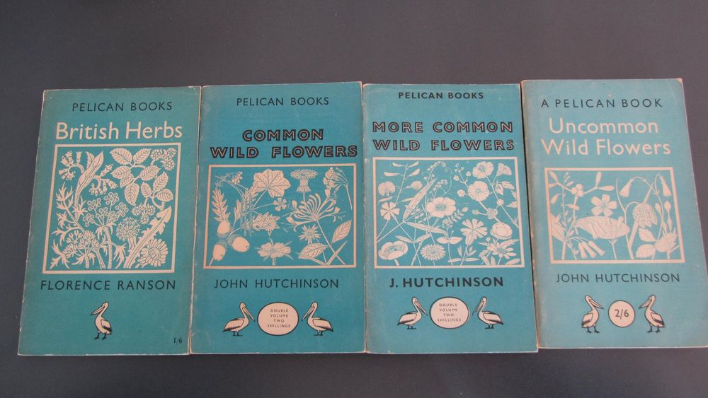 Four Vintage Pelican Books on Wild Flowers and Herbs | Kaufen auf Ricardo
