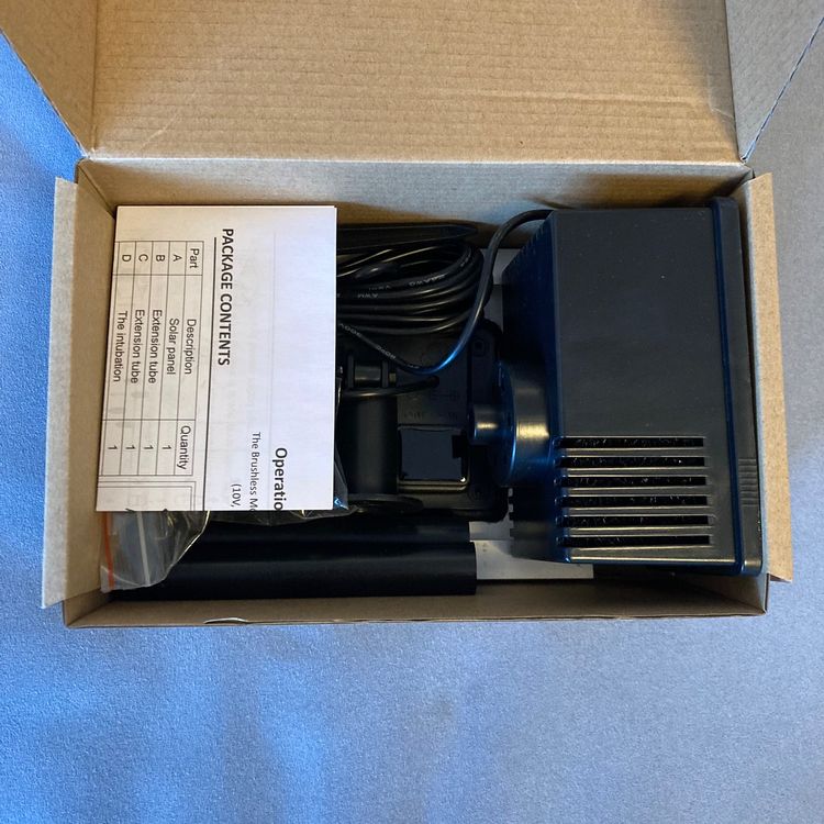 Solar Teichpumpe Solarpumpe (Neu und originalverpackt) in Landquart für CHF 25 – mit Lieferung ...