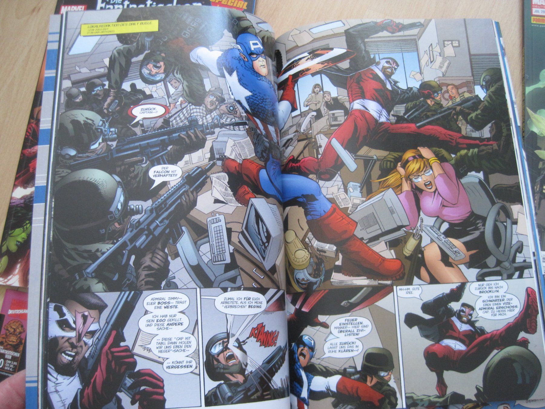 Fantastische Vier Rächer Cap Am I Man Comic Topp LOT NEU (Neu (gemäss ...