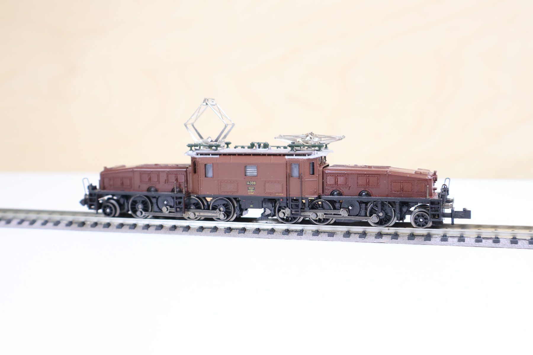 Minitrix SBB Krokodil E-Lok Braun - 12154 Gottardo Jahr 2008 (Gebraucht ...