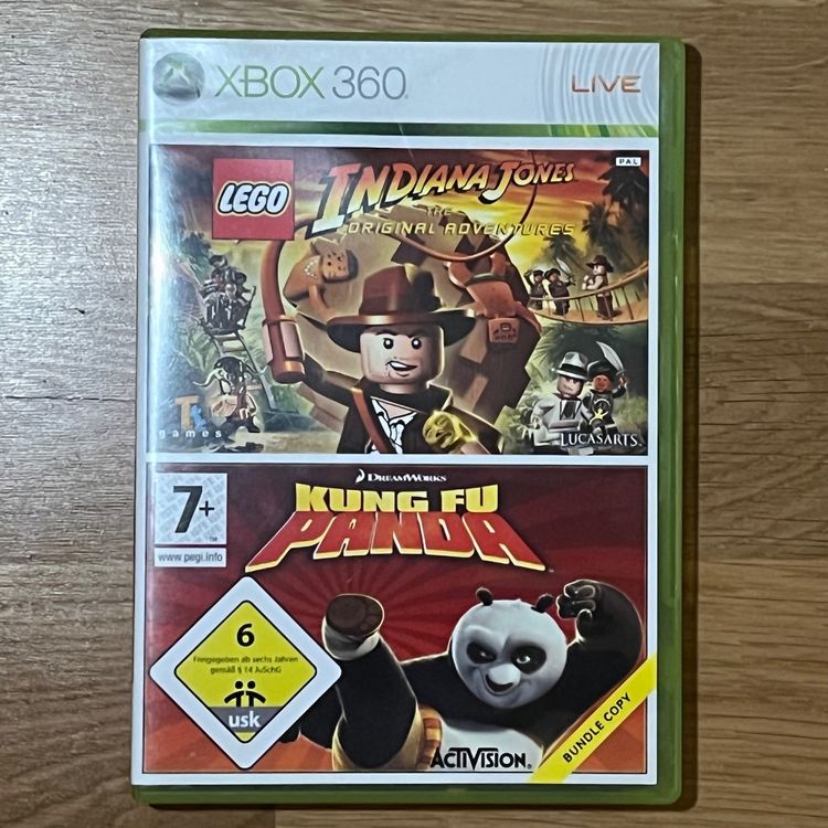 LEGO Indiana Jones + Kung Fu Panda (Xbox 360) (Gebraucht) in Aarau für ...