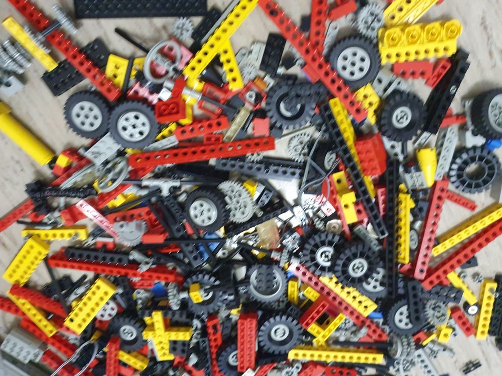 Lego Technik Bagger und Stabler aus den 80er Jahre (Gebraucht) in ...