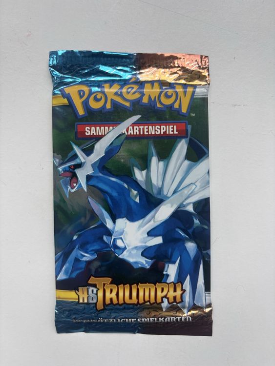 10 packs HS Triumph Pokemon Pack - New Sealed and Unweighed (Neu und ...