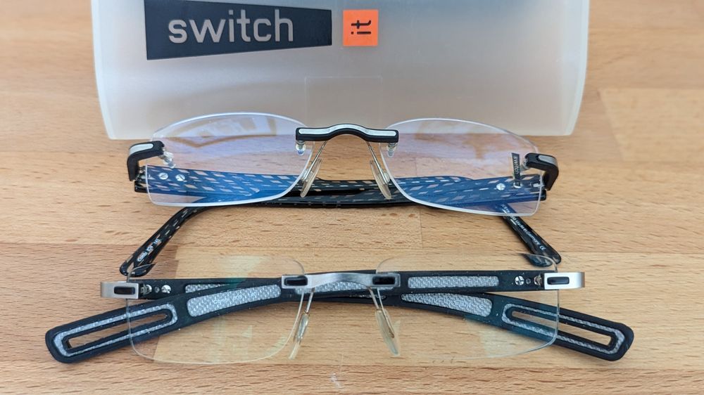 Switchit Brillenfassungen im Doppelpack | Kaufen auf Ricardo