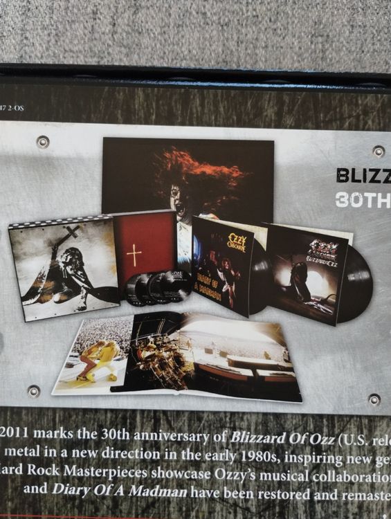 Ozzy Osbourne Blizzard Of Ozz/Diary Of A Madman Box Set (Neu (gemäss ...