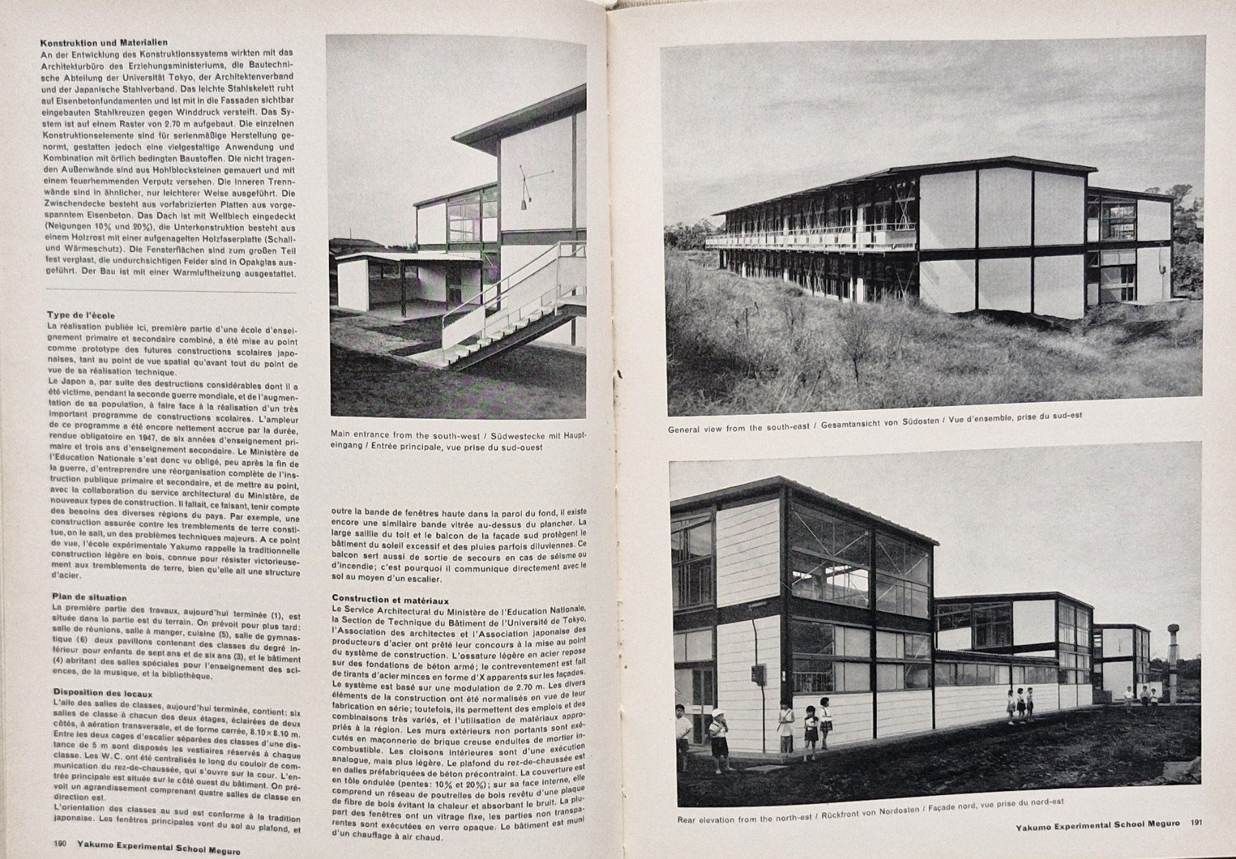 ARCHITEKTUR-Klassiker: Das neue Schulhaus, von Alfred Roth (Gebraucht ...