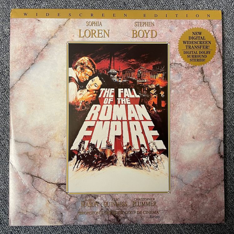 The Fall Of The Roman Empire - LASER DISC - Englisch Orig. | Kaufen auf ...