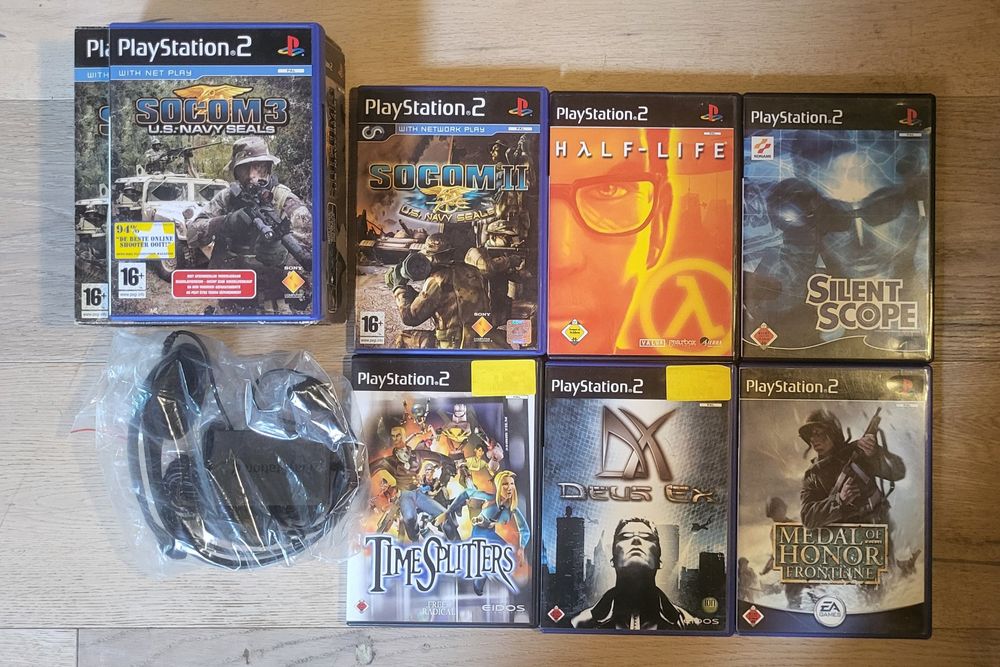 PS2 Ego-Shooter Bundle (Gebraucht) in Hallau für CHF 21 – nur Abholung ...