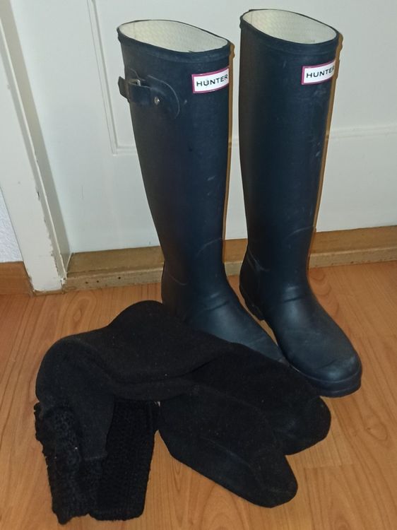 Hunter Gummistiefel Grösse 41 (Gebraucht) in Zürich für CHF 40 – mit ...