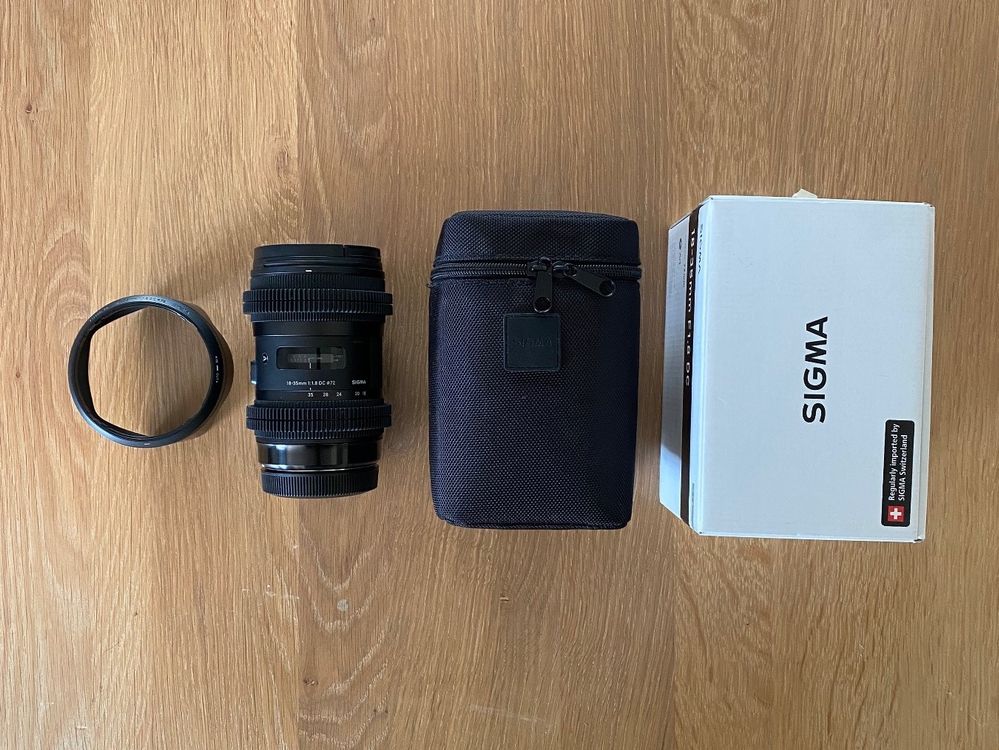 Sigma 18-35mm, f/1.8 DC HSM ART Canon EF | Kaufen auf Ricardo