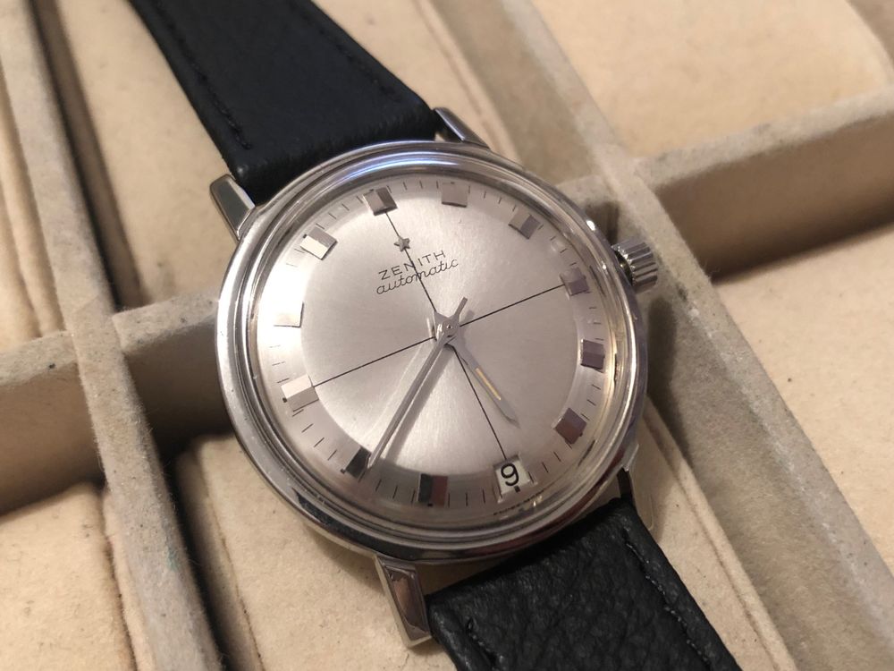 Montre vintage Zénith automatique homme fonctionne 1960 | Kaufen auf Ricardo