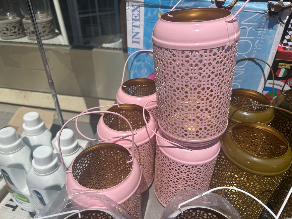 Laterne Rosa 30cm | Kaufen auf Ricardo