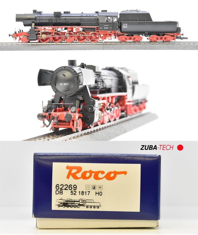 Roco 62269 Dampflok BR 52 DB H0 GS OVP (Neu (gemäss Beschreibung)) in ...