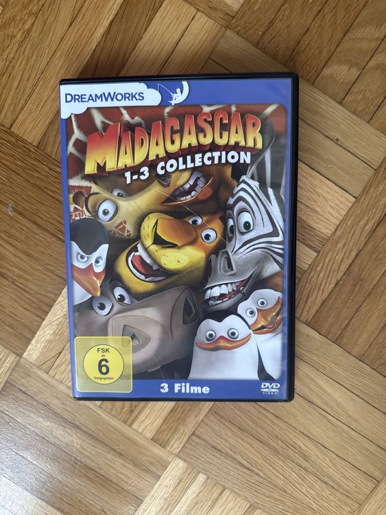 Madagascar 1-3 Collection DVD Box Set (Gebraucht) in Heimberg für CHF 1 ...