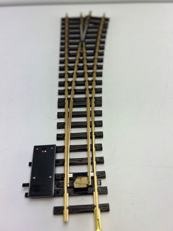 LGB Elektroweich recht Radius R5 15°inkl. LGB-Weichenantrieb | Kaufen ...