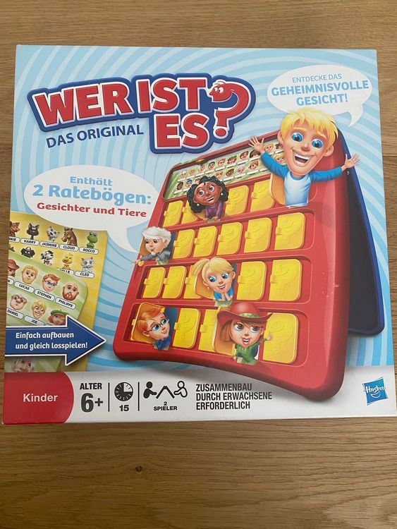 Spiel Wer ist es? Von Hasbro (Gebraucht) in Raron für CHF 18 – mit ...