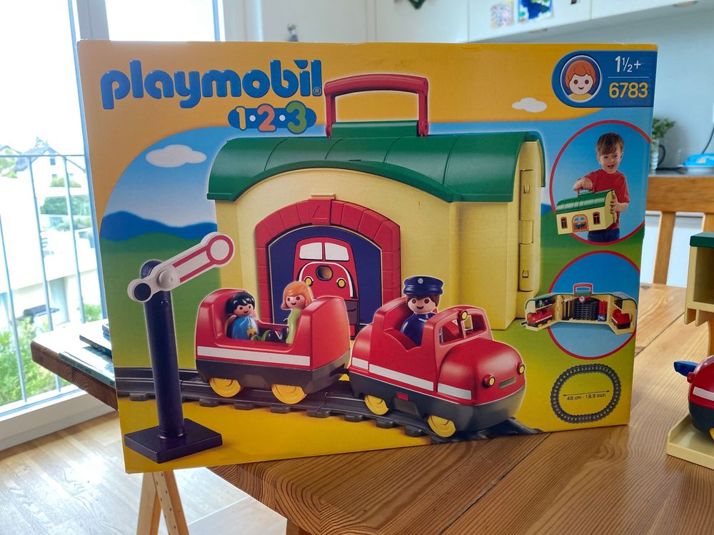 Fabelhafte Playmobil 123 Eisenbahn Ebenbild