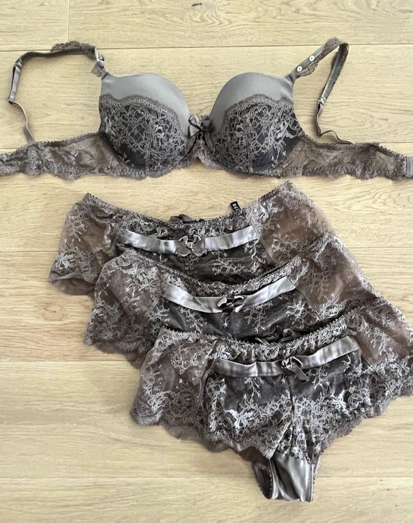 **BH Beldona Gr.80B + 3 Panties Gr. L** | Kaufen auf Ricardo