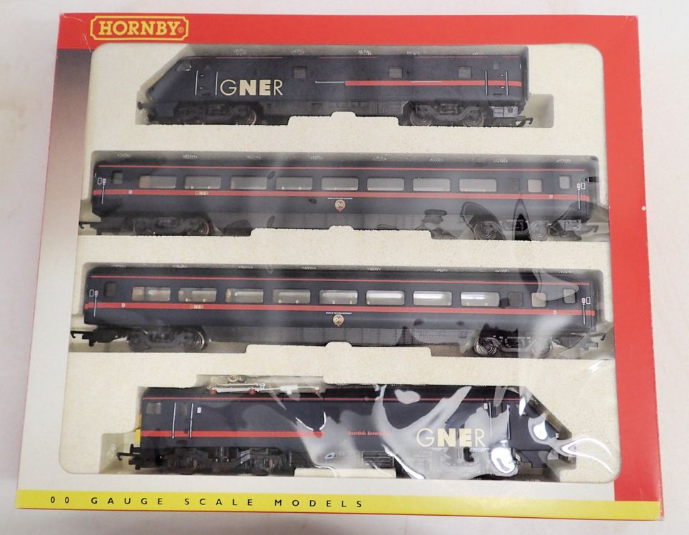 HORNBY 00 - GNER 225 TRAIN - set 4 elements - Art. R 2002 (Neu und ...