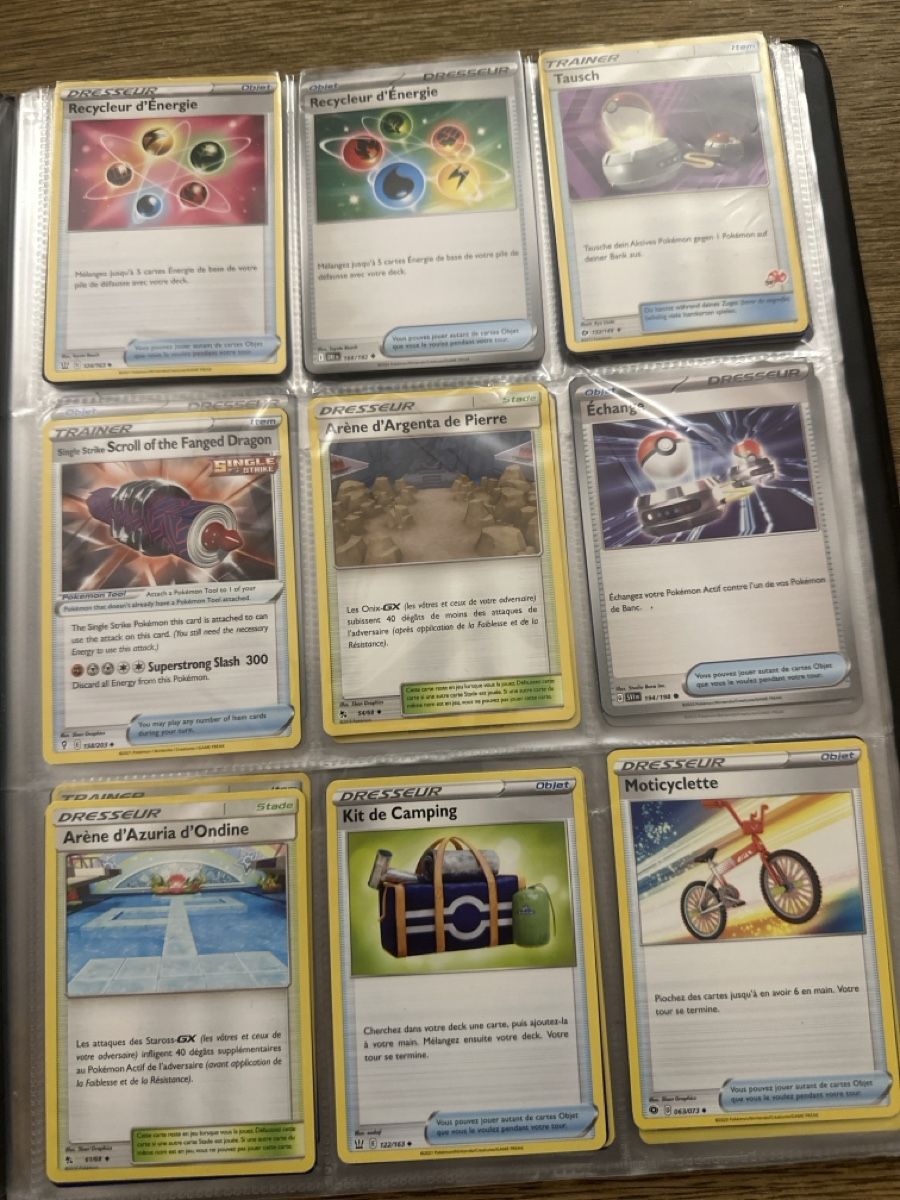 Classeur Pokémon Dracaufeu - Rangement Cartes à Collection (Neuf (Voir ...