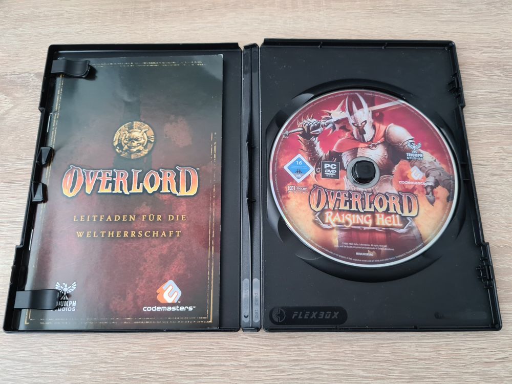 Overlord Raising Hell + Map (German) - PC | Kaufen auf Ricardo