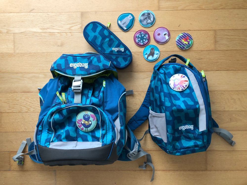 ergobag Schulrucksack, Sportrucksack, Etui & Kletties (Gebraucht) in ...