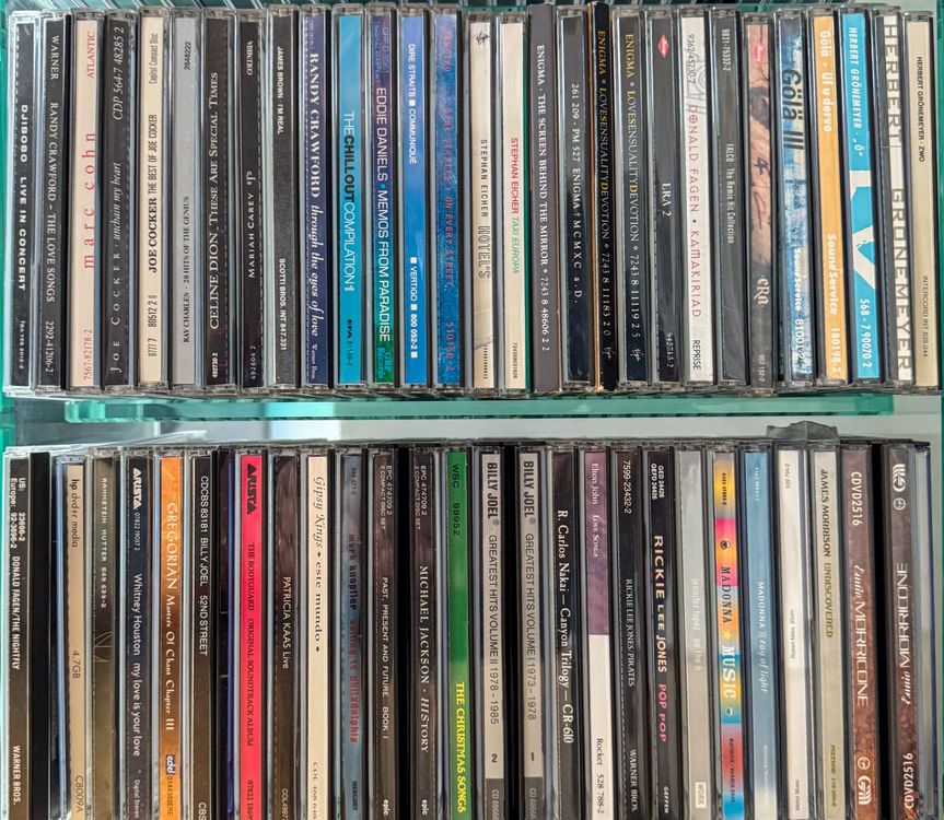 Hochwertige Pop CD Sammlung mit ca. 200 CDs (Gebraucht) in Freienbach ...