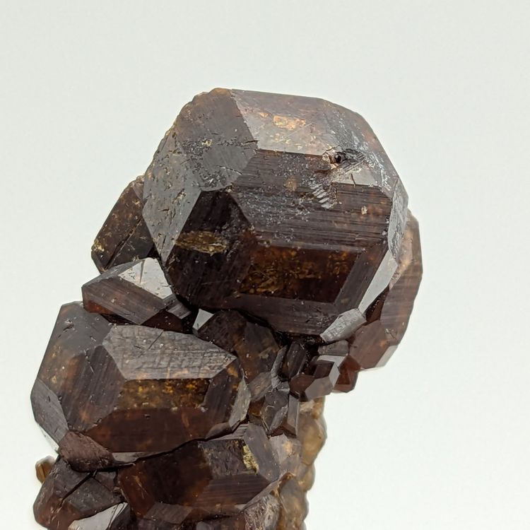 Geode aus GROSSULAR, GRÜNER GRANAT mit Muskovit, Mali (Nuovo (secondo ...