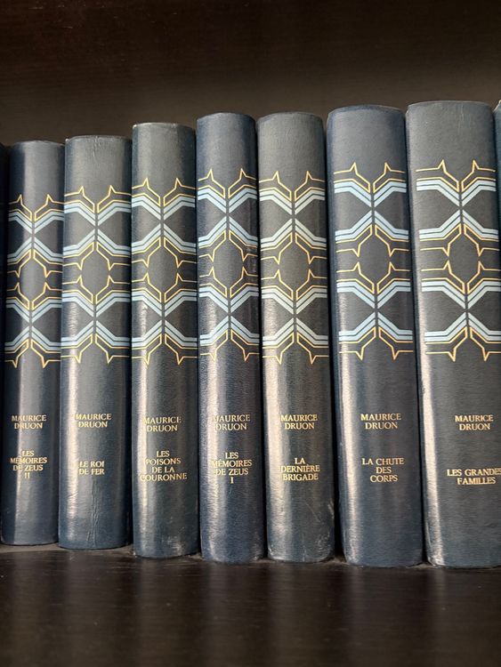 Livres anciens 15 volumes oeuvres de Maurice Druon 1965 (Gebraucht) in ...