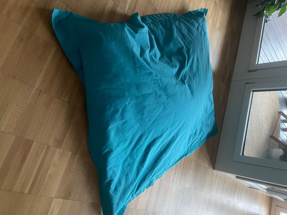 Jumbo Bag - bean bag chair, blue (170 cm x 135 cm) (Gebraucht) in ...