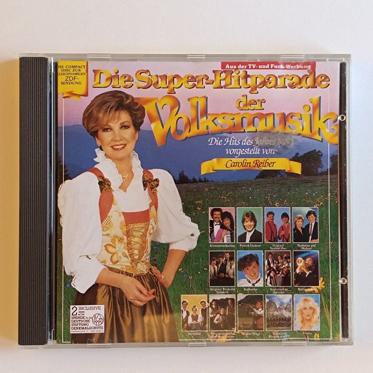 Volksmusik CD "Die Super-Hitparade" Caroline Reber F29 (Gebraucht) in ...