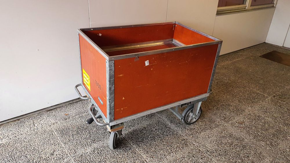 Alter Postwagen Transportwagen Materialwagen mit Federboden (Gebraucht ...