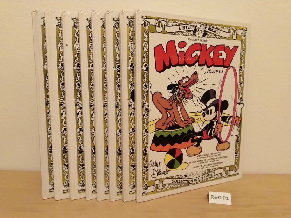 Disney Intégrale Mickey Mouse 8 Tomes 1980 (Gebraucht) in La Chaux-de ...
