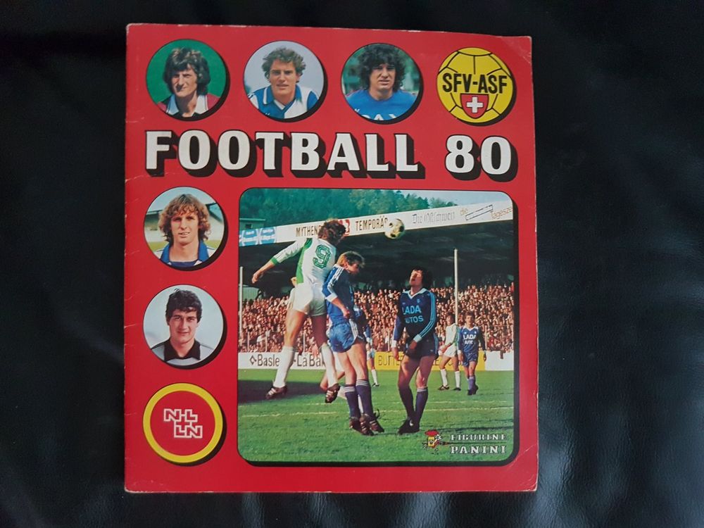 Panini album FOOTBALL 80 - komplett (Gebraucht) in für CHF 225 – mit ...