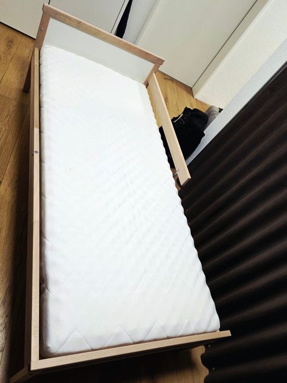 Ikea Gonatt Crib/Toddler Bed - Solid Wood, As New! (Gebraucht) in ...