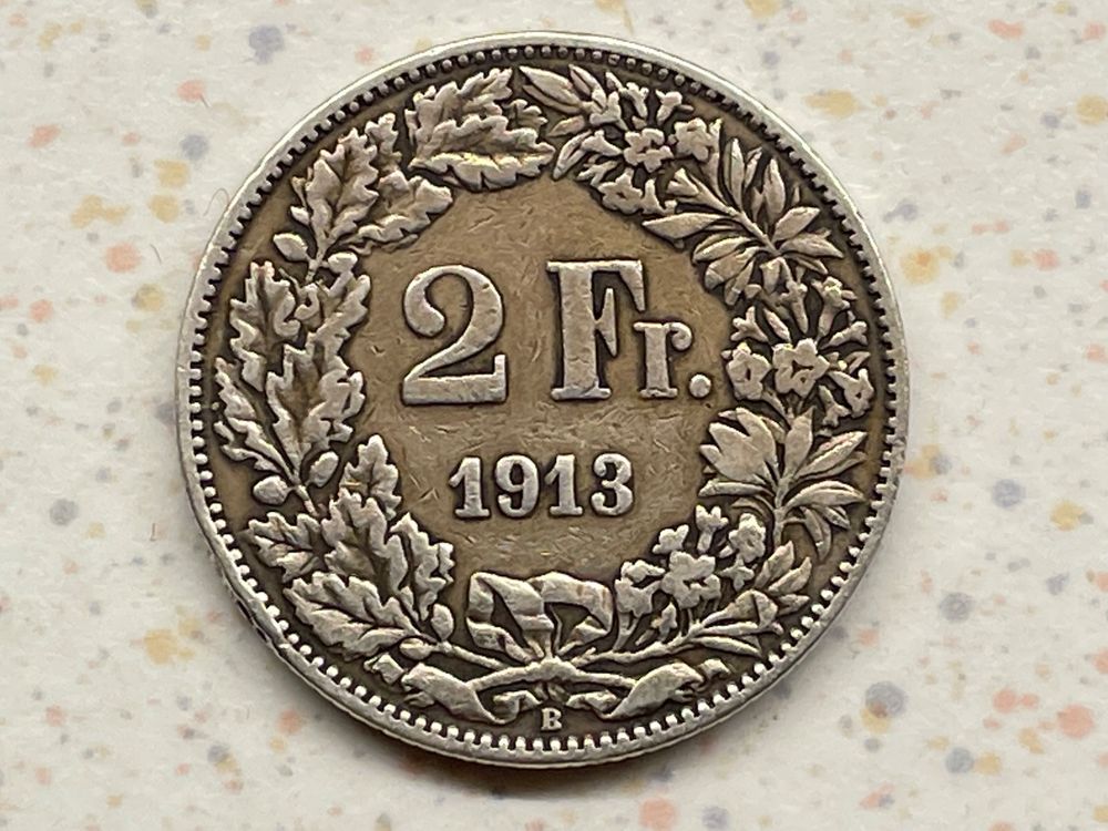 1913 2 Franken Top-Jahrgang | Kaufen auf Ricardo