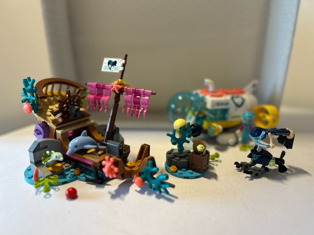LEGO Friends Set 41378 Rettungs-U-Boot für Delfine (Gebraucht) in ...