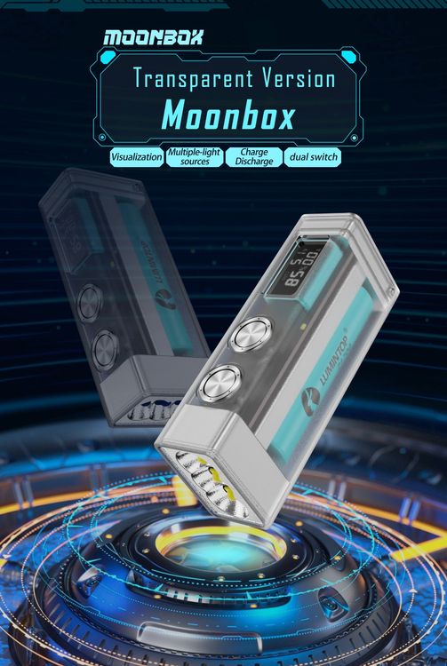 Neu: Lumintop Moonbox Transparent 10'000 Lumen | Kaufen auf Ricardo