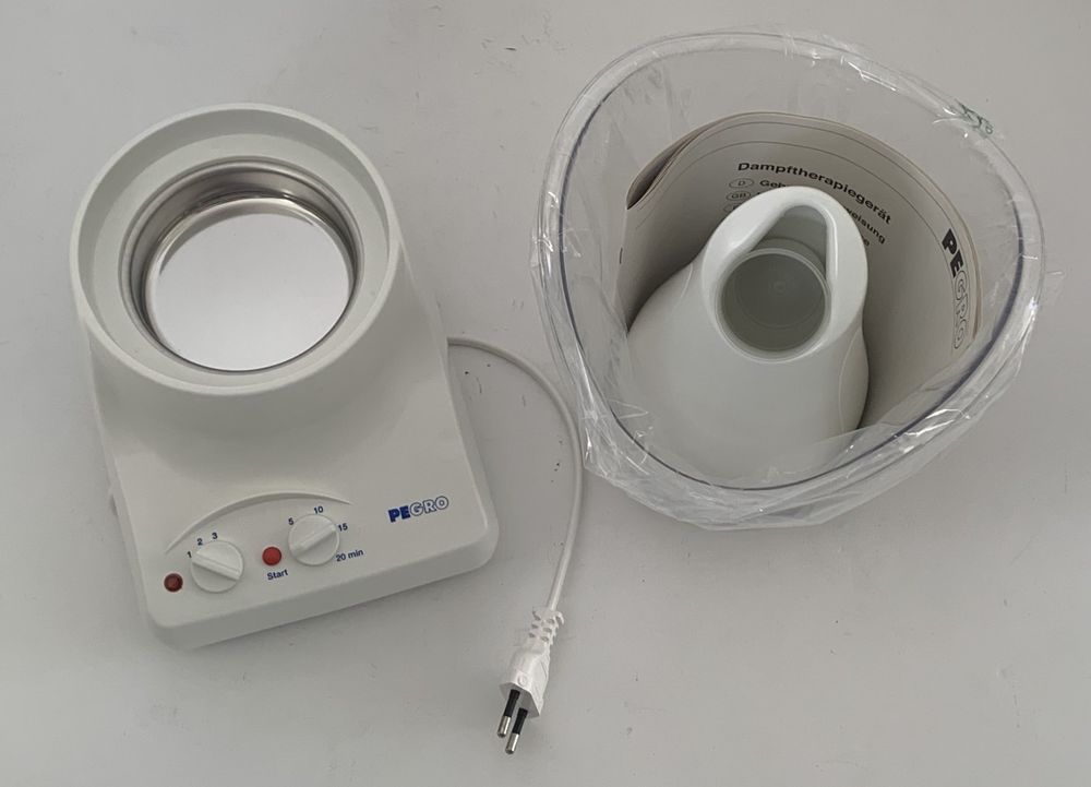 Inhalator / Dampftherapiegerat – Pegro (Made in Germany)–Neu (Neu und ...