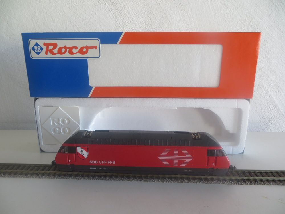 Roco H0: Re 460 118-3 "Gotthard" der SBB, 43655, GS, OVP (Gebraucht) in ...