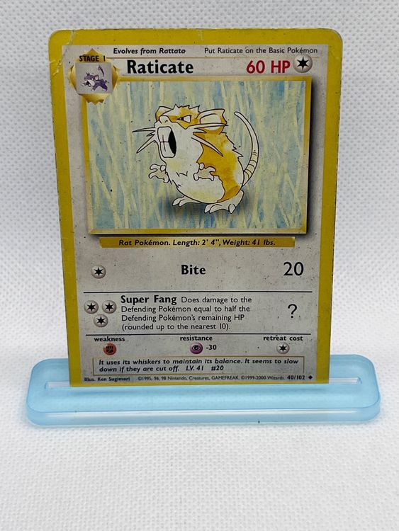 Raticate Base Set | Kaufen auf Ricardo