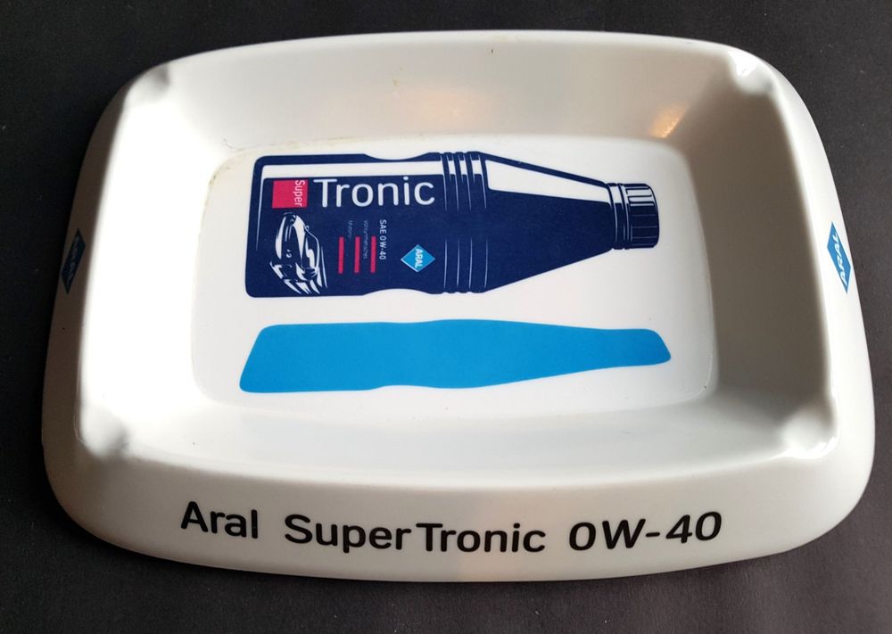 Aral tronic Werbe-Aschenbecher Monza Auto Cendrier Pub (Gebraucht) in ...