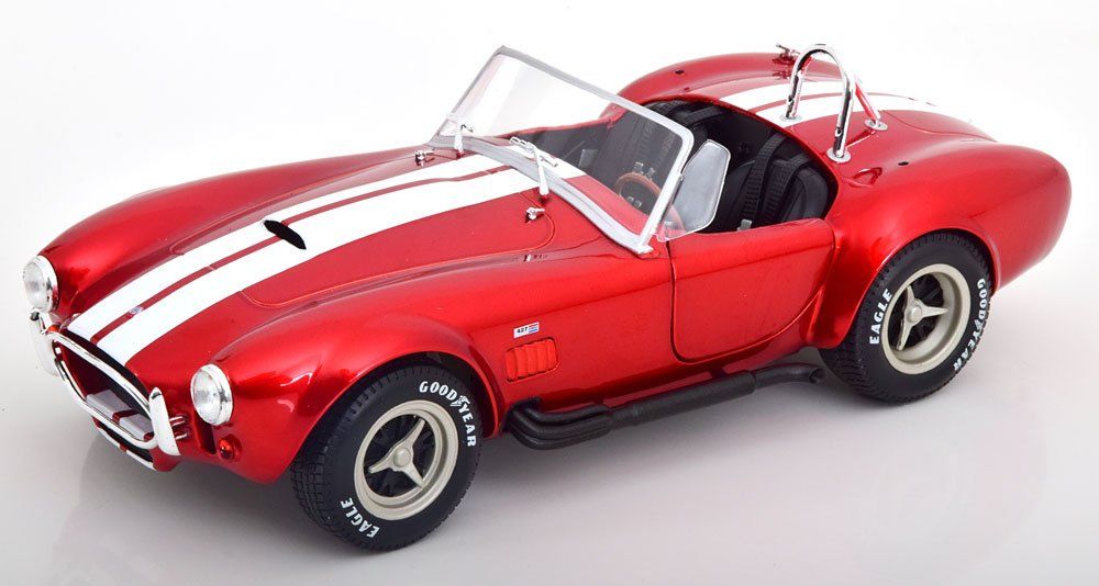 SHELBY COBRA 427 MK II HARDTOP ROT-METALLIC 1:18 SOLIDO (Neu und ...